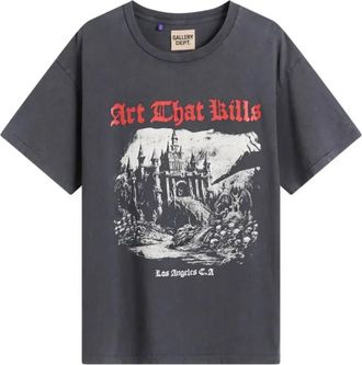 Gallery Dept. Homme, Tops, Noir, Taille: L Atk Castle Tee