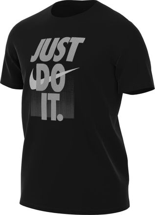 Nike Herren M NSW Tee 12MO JDI T-Shirt, Schwarz, Large