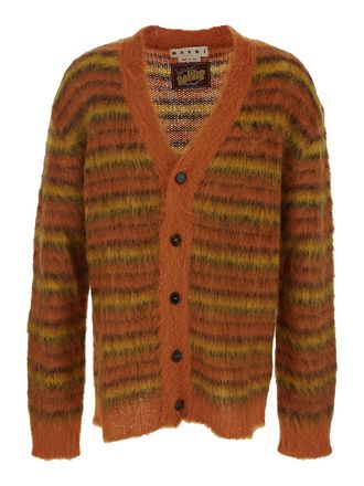 Marni Pull Col Rond - Orange