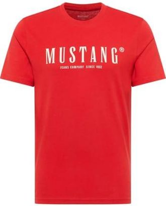 Mustang Jeans Style Austin T-Shirt, Rubicondo 7270, XL Hommes