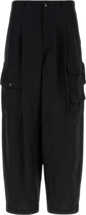 Giorgio Armani Homme, Pantalons, Noir, Taille: M Cargo Pantalons