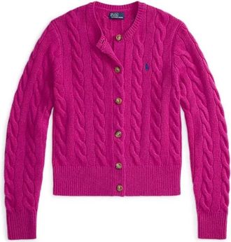Polo Ralph Lauren Femme, Pulls, Rose, Taille: 36 FR Vesta Cardigan