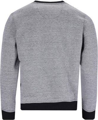 Hajo Sweatshirt Rundhalssweatshirt in Mouline