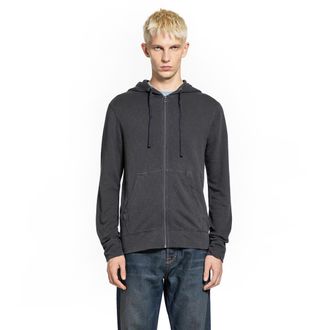James Perse Vintage French Terry Zip Up Hoodie