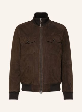 Windsor Windsor. Lederblouson braun