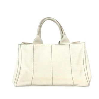 Prada Pre-owned Vintage Tote Bag - - Pre-owned - Damen - Beige - ONE SIZE