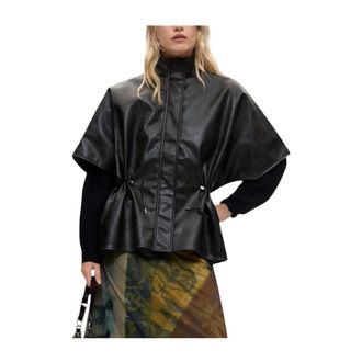 Desigual Poncho Richmond - - Jackets - Damen - Schwarzk - ONE SIZE