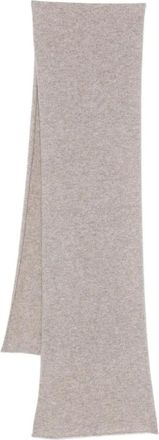 Fedeli écharpe en cachemire à design rectangulaire - Tons neutres