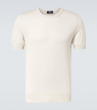 Fedeli Top en cachemire et soie