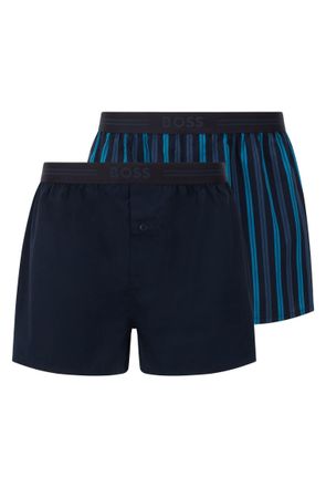 BOSS Herren 2p Ew Boxershorts, Dark Blue403, L EU