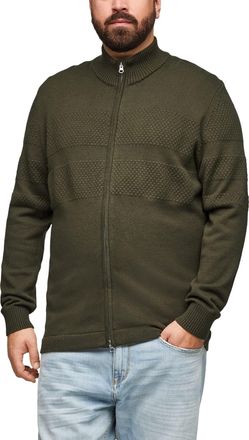 s.Oliver Big Size Herren 131.10.109.17.150.2110289 Strickjacke, 7945, 5XL