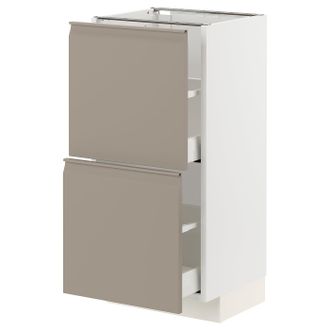 IKEA METOD / MAXIMERA Unterschrank mit 2 Schubladen