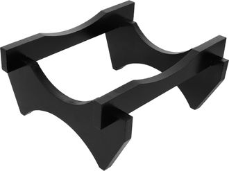 Pretyzoom Holzst&auml;nder f&uuml;r Eichenfass zum Getr&auml;nkespender Halter Stabiler K&uuml;chenst&auml;nder aus Massivem Holz Zuverl&auml;ssiger Tr&auml;ger f&uuml;r Wasserkr&uuml;ge und Karaffen Dekor