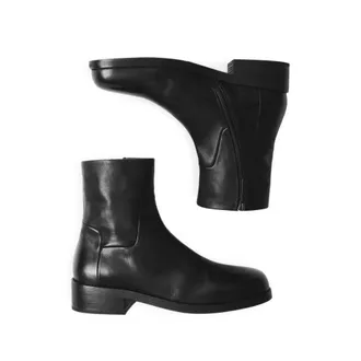 Mars&egrave;ll Calf Leather Ankle Boot - Black