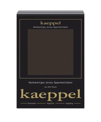Kaeppel L-016753-37L3-U5KN Spannbetttuch Single Jersey Mako Cotton, 180-200/200 cm