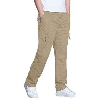 Generic Pantalon cargo camouflage pour homme - Chapeau de sport multi-tiss&eacute; - Corde solide - Pantalon de rue cargo - Cravate cargo - Pantalon de v&eacute;lo - Pantal