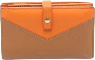 Bottega Veneta Portefeuille bifold en cuir doccasion - Femme - Pre-owned - Multicolore - Taille: ONE Size
