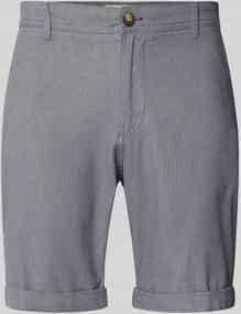 Selected Slim Fit Chinoshorts aus Baumwoll-Mix Modell LUTON