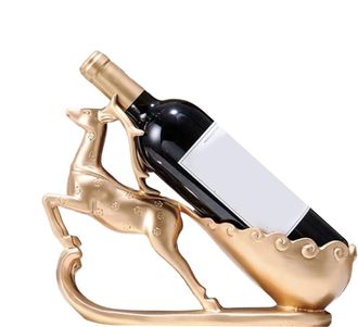 Generico Weinflaschenhalter - Weinglasregal | unabhängige Weinflaschenhalter | Weinglashalter | Vintage Weinregal aus Harz | Aufbewahrung von Wasserflaschen | 