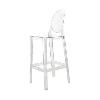 Kartell Chaise de bar Ghost - Transparent - Polycarbonate - Designer Philippe Starck