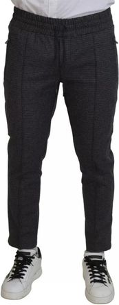 Dolce & Gabbana Homme, Pantalons, Gris, Taille: M Slim-fit Pantalons