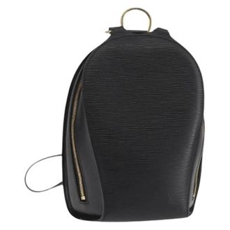 Louis Vuitton Pre-owned Cuir sacs-dos - Femme - Pre-owned - Noir - Taille: ONE Size