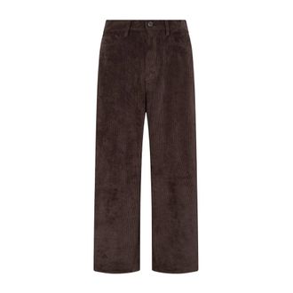 Rossi Gerade geschnittene Hose - - Trousers - Damen - Braun - M