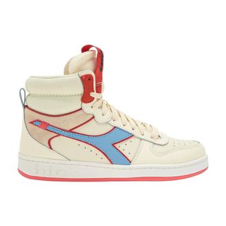 Diadora Vintage Basketball Sneaker Wei&szlig; Wildleder - - Shoes - Damen - Wei&szlig; - 36 EU
