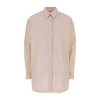 Jil Sander Femme, Blouses et Chemises, Rose, Taille: 38 FR Chemise Oversize en Popeline