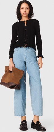 Maje 2-in-1 Cardigan - Schwarz - Maje