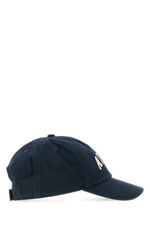 Autry Womens Navy Blue Cotton Baseball Cap Baseballblu Exterior: Cappelli Hat