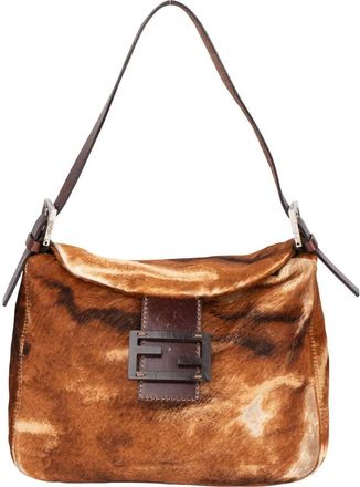 Fendi Crossbody Bags - Fendi FF Fur Baguette Handbag - Gr. unisize - in Bunt - für Damen