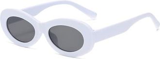 Generic Lunettes De Soleil Dext&eacute;rieur &Agrave; Petite Monture For Hommes, Sport For Femmes, Vacances Et Conduite(White)