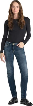 Le Temps Des Cerises Pulp Slim Mallo Jeans Blau Nr. 2 Push Up, blau, 26W