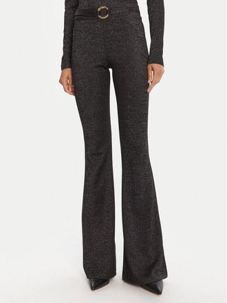 Just Cavalli Stoffhose 79PAC101 J0251 Schwarz Flare Fit