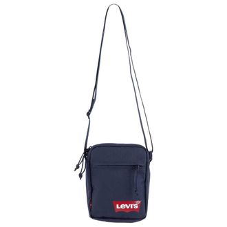 Levi's Mens Mini Crossbody Solid (Red Batwing) Cross Bag, Navy blue,One Size