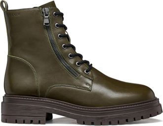 Geox Schn&uuml;rstiefeletten Geox D Iridea D16HRF 00039 C3009 Gr&uuml;n