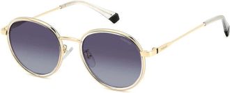 Polaroid unisex, Accessoires, Jaune, Taille: ONE Size Round Lunettes de soleil