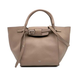 Celine Sac bandouli&egrave;re pr&eacute;-poss&eacute;d&eacute; Pico TopHandle Bag - Femme - Pre-owned - Brun - Taille: ONE Size