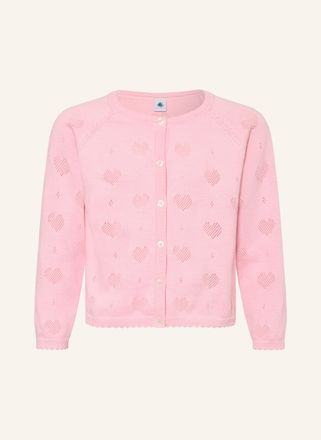 Petit Bateau Petit Bateau Strickjacke rosa