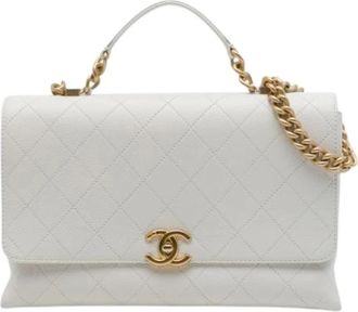 Chanel Pre-owned Sac Chic Affinity - Femme - Pre-owned - Blanc - Taille: ONE Size
