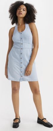 Levi's Robe Dos Nu Halter Denim - Femme - Bleu / Celebrate The Moment Drs - XS