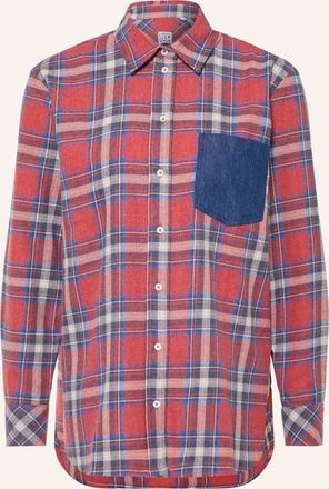 Emily van den Bergh Emily Van Den Bergh Hemdbluse Aus Flanell rot