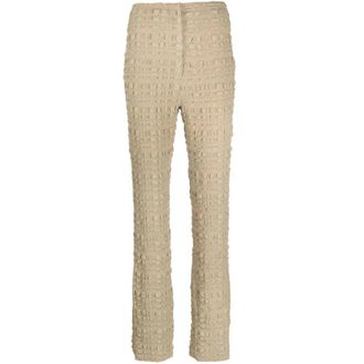Nanushka Wachs Juna Stilvolle Modische Kleidung - - Trousers - Damen - Beige - XS