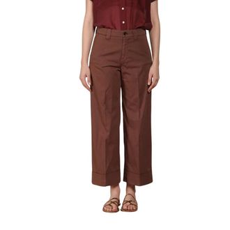 Mason's New York Studio Cropped Chino Hose - - Trousers - Damen - Braun - 2XS