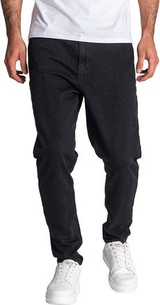 Gianni Kavanagh Herren Black Carrot Leg Jeans, S