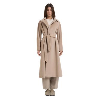 Max Mara Femme, Manteaux, Beige, Taille: 36 FR Cappotto lungo Tenzone