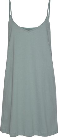 Lascana Damen Neglig&eacute; kurz mit V-Ausschnitt, Spaghettitr&auml;ger, angenehme Baumwolle, leicht und luftig f&uuml;r warme N&auml;chte