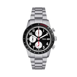 Fossil Uhr Fossil Sport Tourer FS6045 Silberfarben