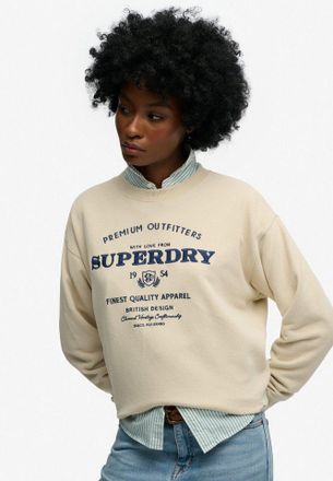 Superdry Sweatshirt LUXE CASUAL EMB LOOSE CREW